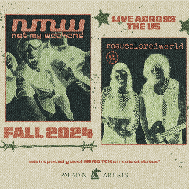 rosecoloredworld Announce Tour with Not My Weekend – Velocity Records